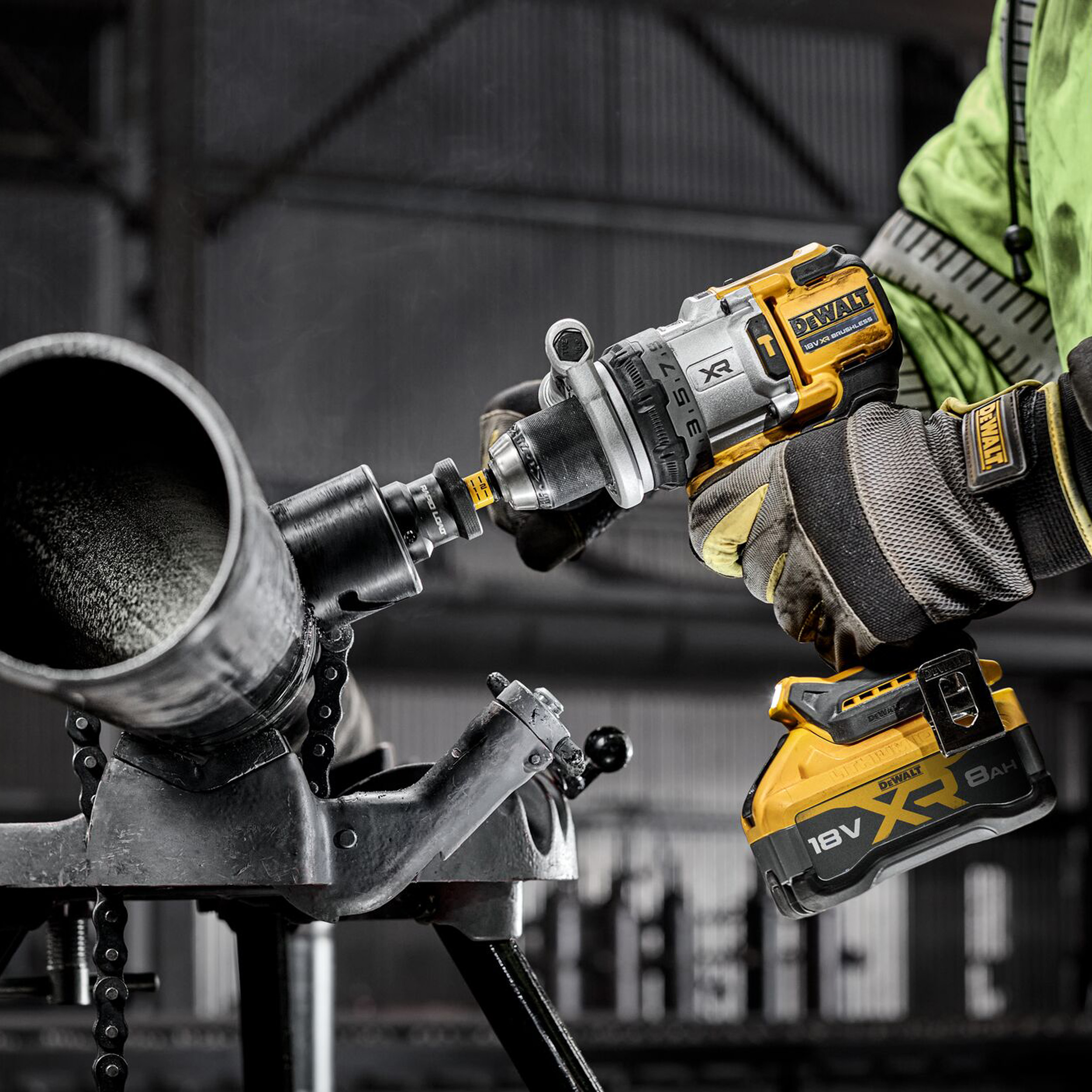 Dewalt Κρουστικό Δραπανοκατσάβιδο DCD1007NT droutsas.gr